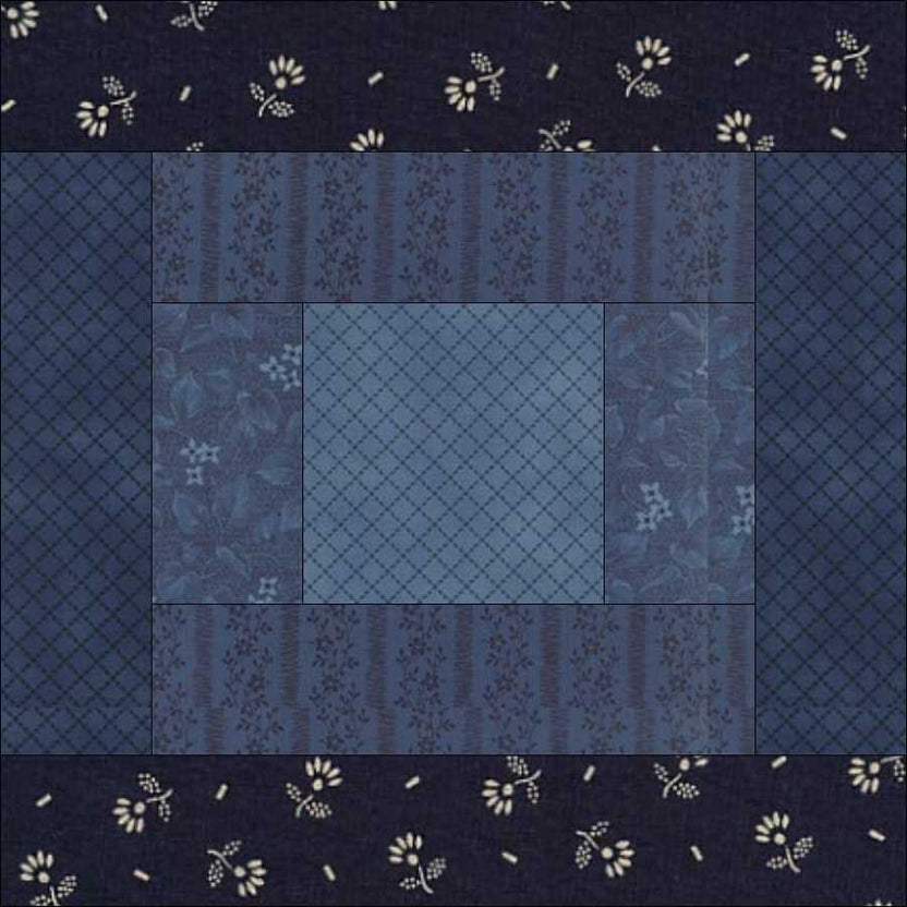 Courthouse Steps Quilt Block Pattern Tutorial | Step-by-Step Quilting ...